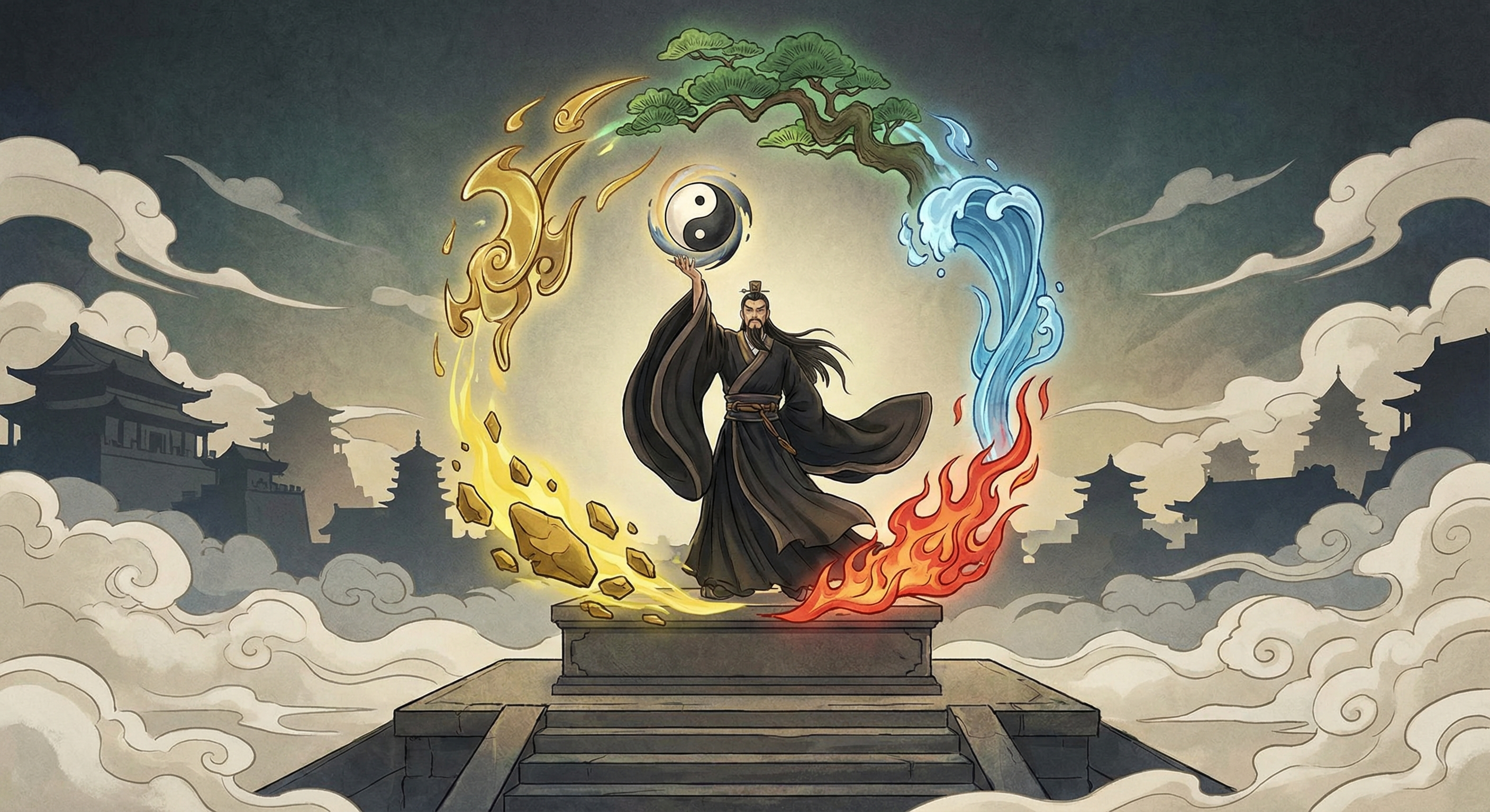 Yin-Yang & Five Elements - Spring & Autumn / Warring States | History ...