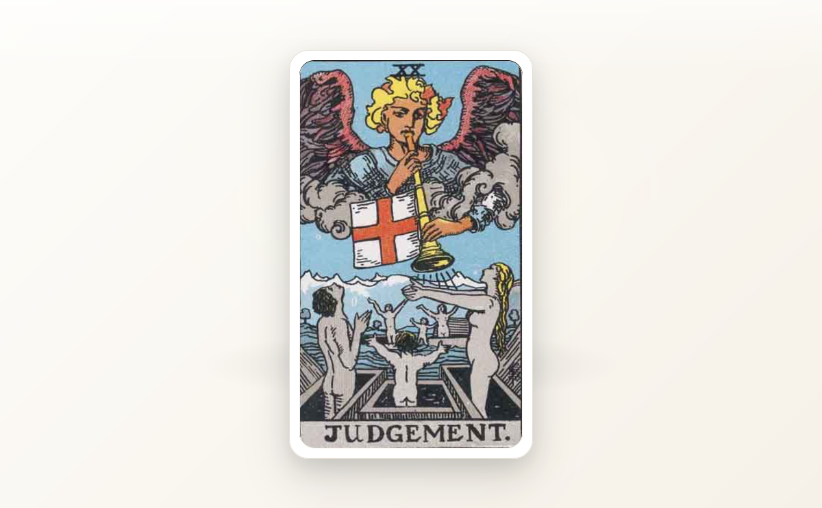 Judgement - Major Arcana Card 20 Tarot Meaning | FateMaster